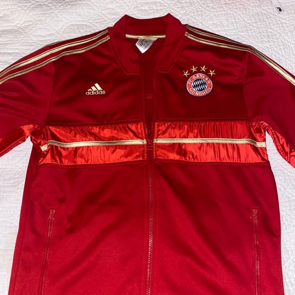 adidas | Jackets & Coats | Mens Adidas Fc Bayern Munich Fc Bayern ...